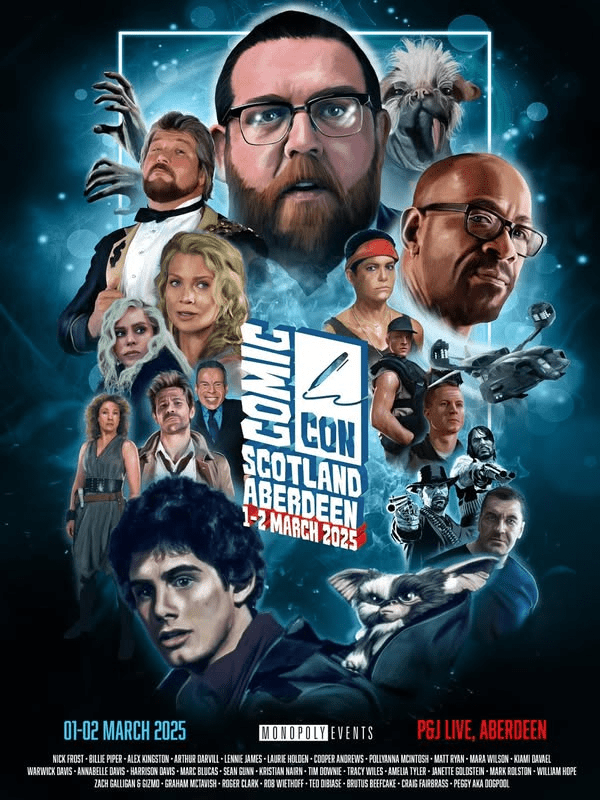 Get Your Geek On at Comic Con Scotland Aberdeen!