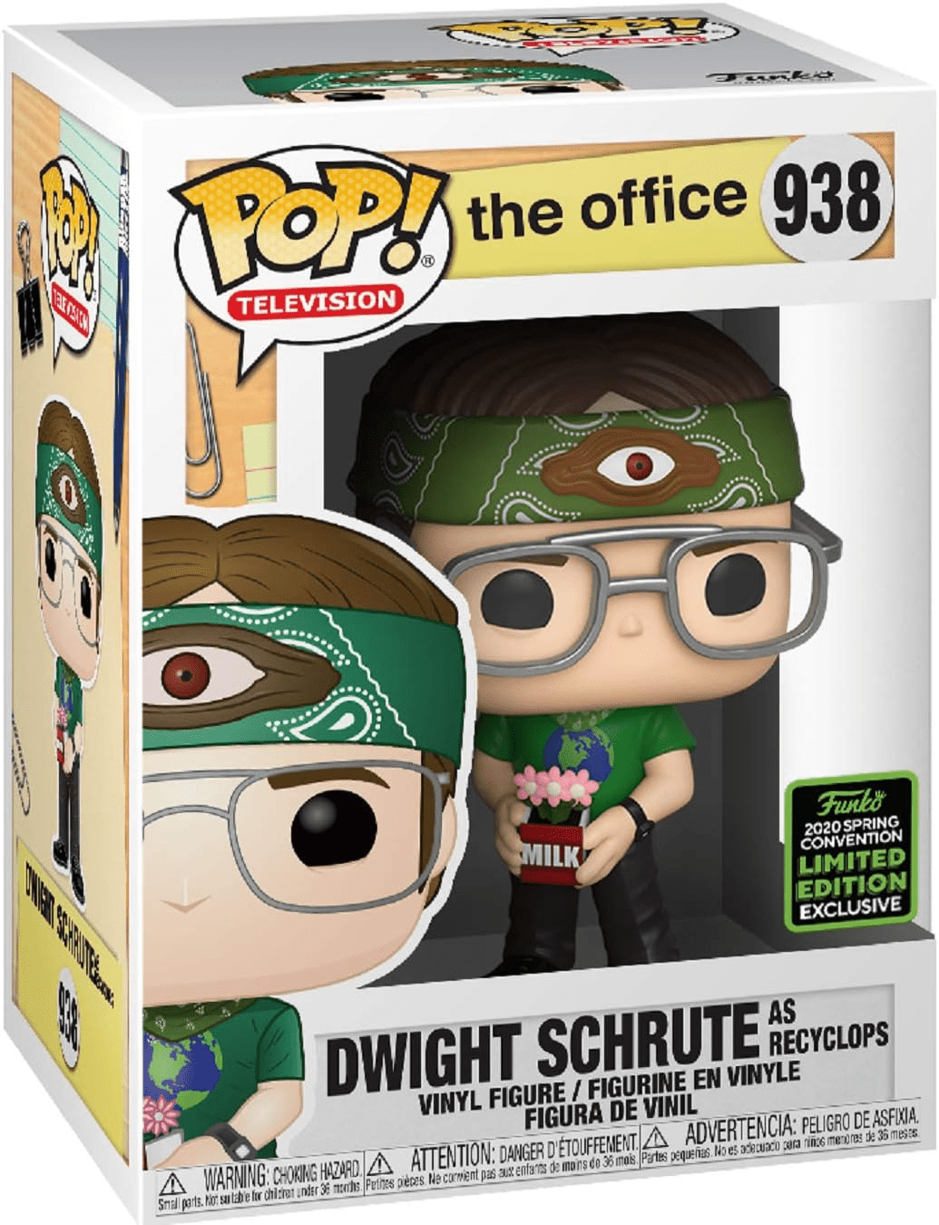 The Office Dwight Schrute Recylops #1103 Special Edition Pop